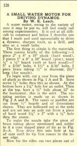 Electricity From The Tap – Water Motors Of The 1800s - Unariun Wisdom